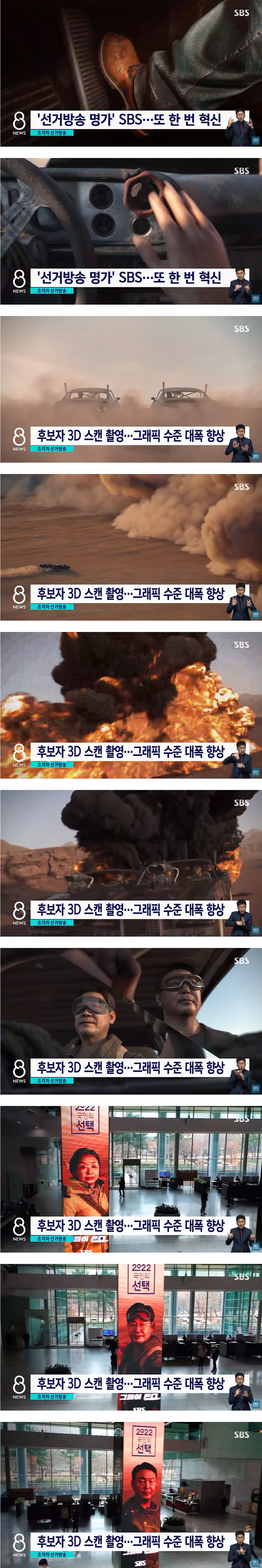 SBS 개표방송 근황 - 유머/이슈 - YULDO