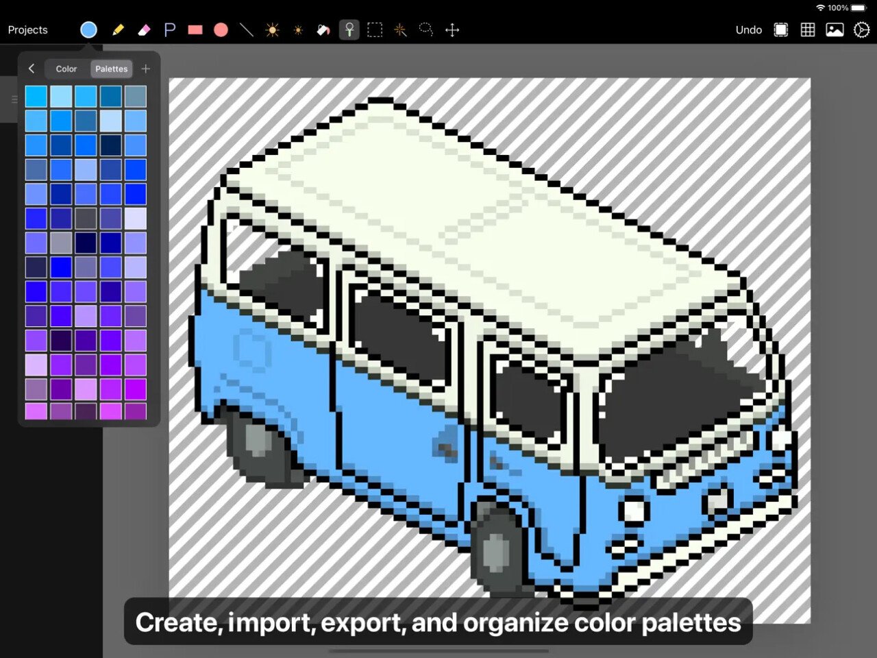 [iPadOS] Pixen - 픽셀 아트 에디터 무료배포 - 저잣거리 - YULDO