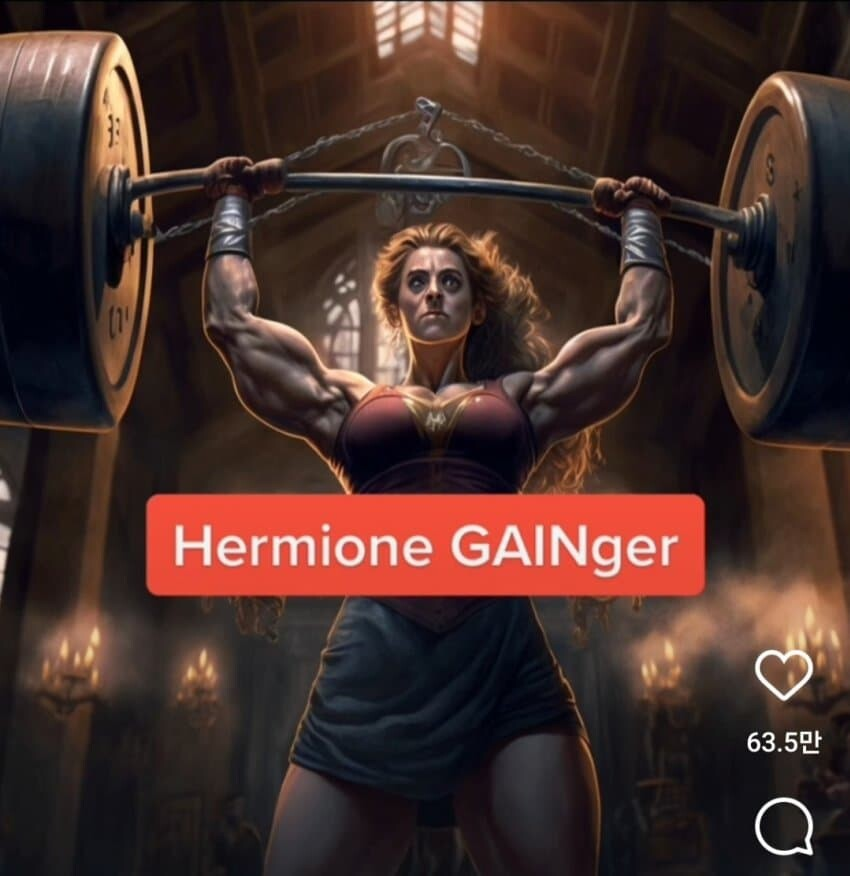 AI가 그린 헬창포터.jpg - 유머/이슈 - YULDO